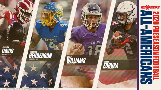 MaxPreps 2020 Preseason High School All-American Football Team - MaxPreps