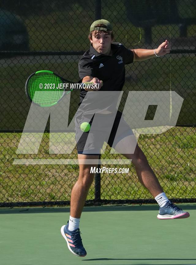 Photo 9 in the NCHSAA 3A Doubles Tennis State Championship Photo ...