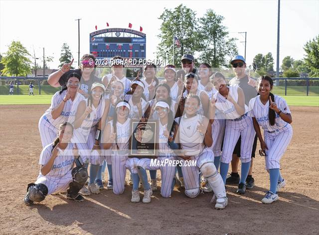 Photo 445 in the South @ Orcutt Academy (CIF CS Softball Championships-Division 6) Photo Gallery ...